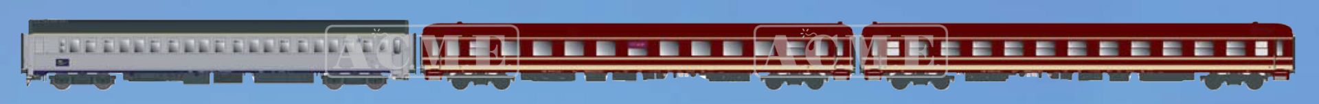 ACME AC 55336 - 3er Set Personenwagen 'European Sleeper', Ep.VI, Set A